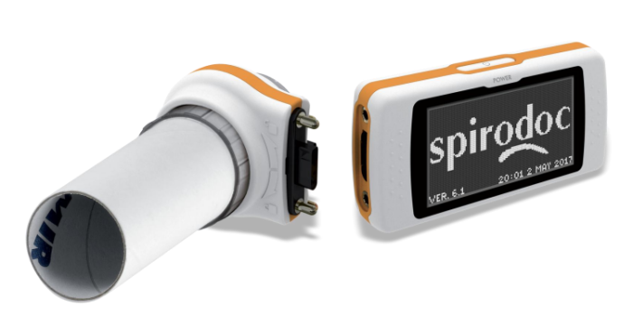 Spiromètre-oxymètre Spirodoc MIR