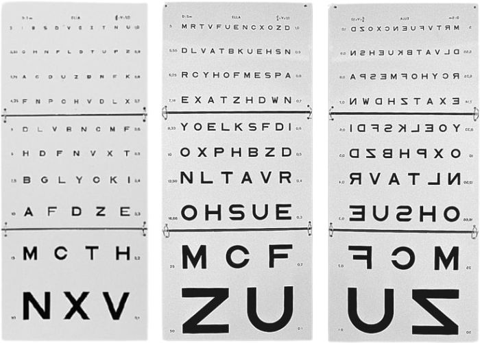 Test optométrique de Monoyer | Girodmedical