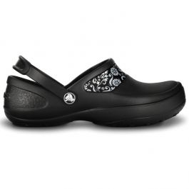 Sabots Crocs Mercy Work Black/Silver à 0,00