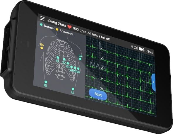 Electrocardiographe Pocket ECG 500 Lepu Médical de poche avec ...