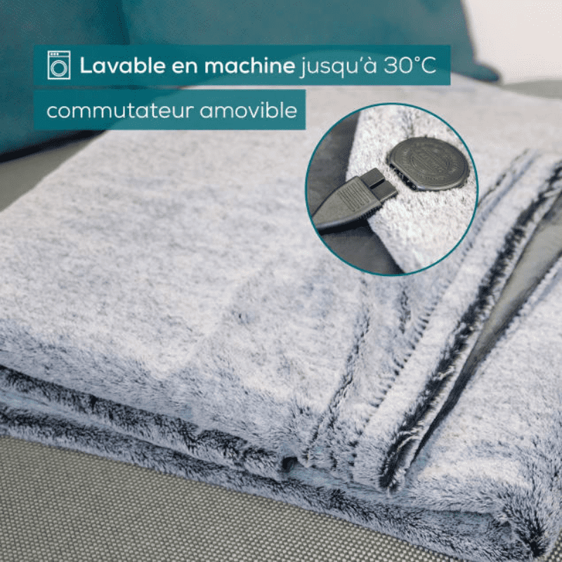 Couverture chauffante Nordic Grey - Green Planet Beurer