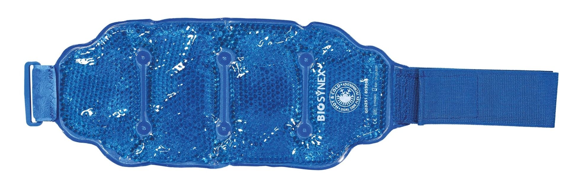 Compresse thermique en gel microbilles Biosynex - Spécial lombaires