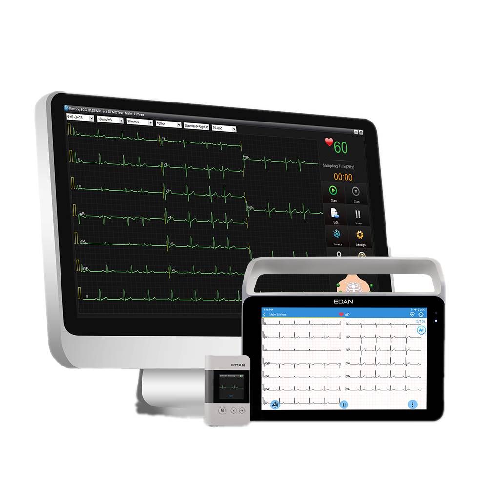Pack Cardio 5 EDAN – Solution ECG complète