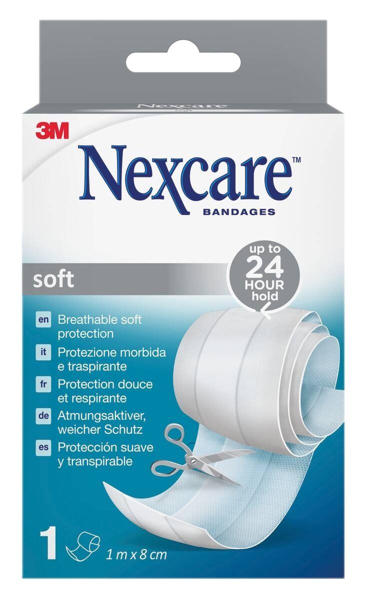 Pansement universel Nexcare soft touch (1 rouleau)