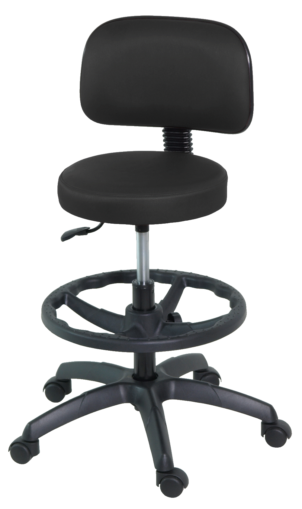 Tabouret avec dossier et repose-pied Hidemar à 150,32