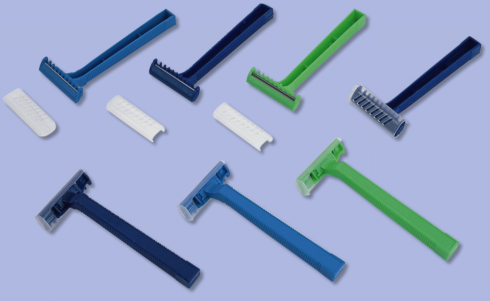 Rasoirs jetables, 2 lames à 15,70