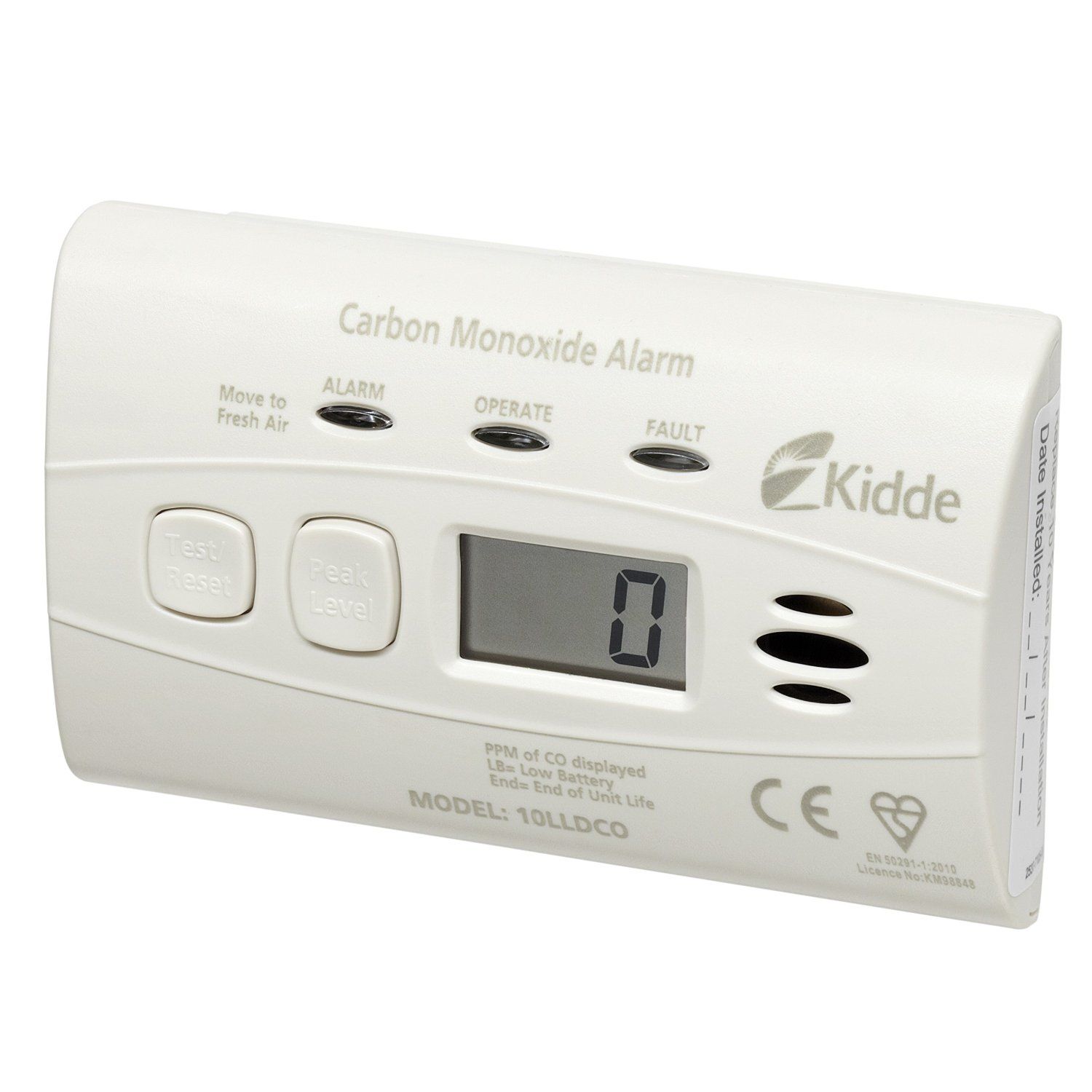 Détecteur de monoxyde de carbone DAACO 10LLDCO à 42,90