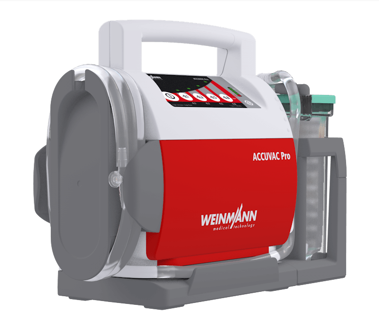 Aspirateur de mucosités Accuvac Pro (batterie) Weinmann