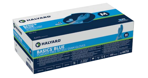 Halyard nitrile gloves store