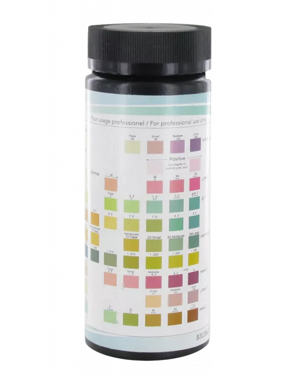 Bandelettes urinaires 10 paramètres MULTIDIAG 10 (Boîte de 50)