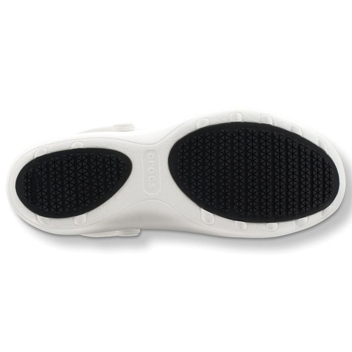 Sabots Crocs Mercy Work White/Silver à 0,00