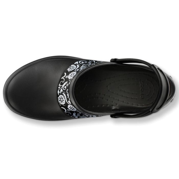 Sabots Crocs Mercy Work Black/Silver à 0,00