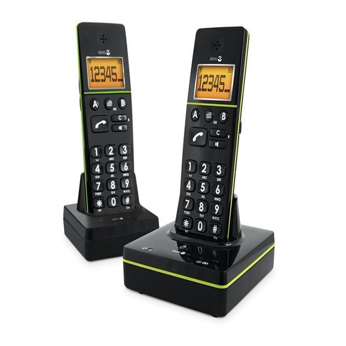 Téléphone fixe sans fil Doro PhoneEasy 336w Duo Noir à 80,17