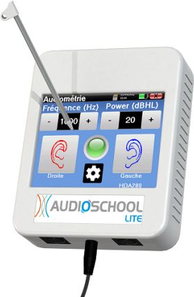 Achetez votre audiomètre de dépistage Audioschool LITE Echodia