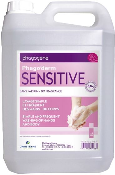 Savon doux sensitive Phago'derm I Girod Médical