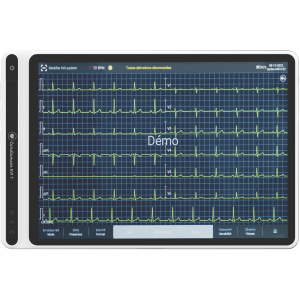 Electrocardiographe ECG 100S (6 pistes) avec option interprétation ...