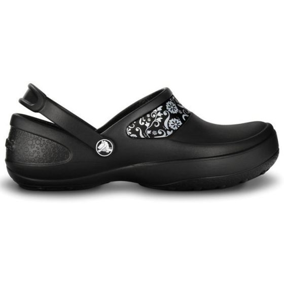 Sabots Crocs Mercy Work Black/Silver à 0,00