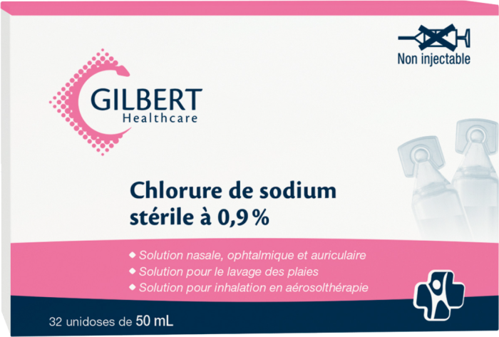 Sérum physiologique Laboratoires Gilbert