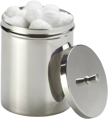 Boîte à coton en inox Devaset | Girodmedical